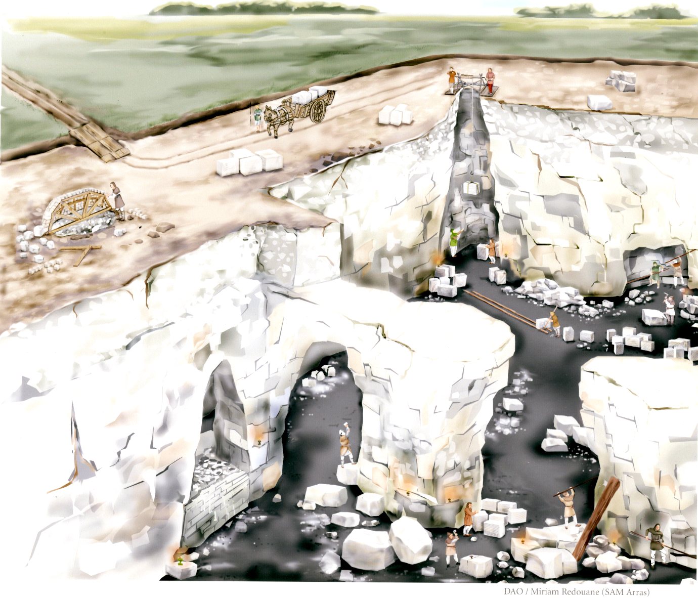 L'histoire de la Carrière Wellington - Carrière Wellington